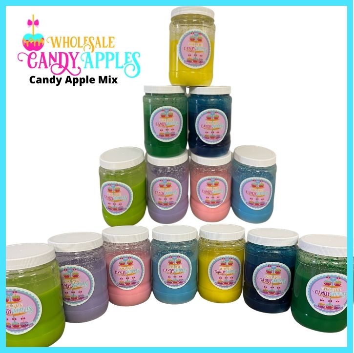 DIY Apple Kit-Red Plain Candy Apple- $20.00 each – wholesalecandyapples.com